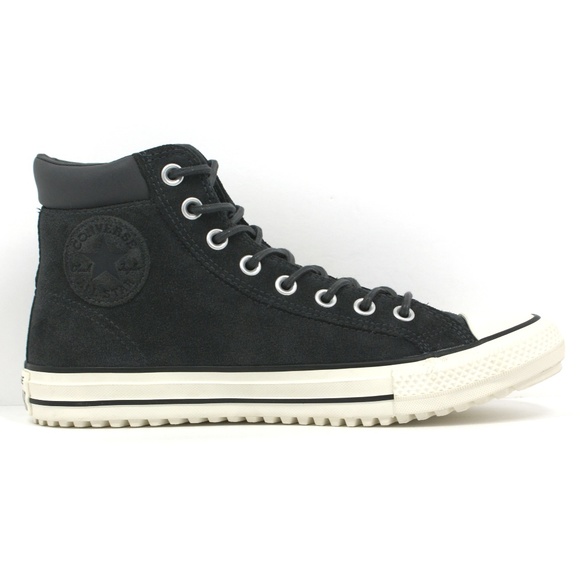 Converse | Shoes | Converse Chuck Taylor Boot Pc Leather Black White ...
